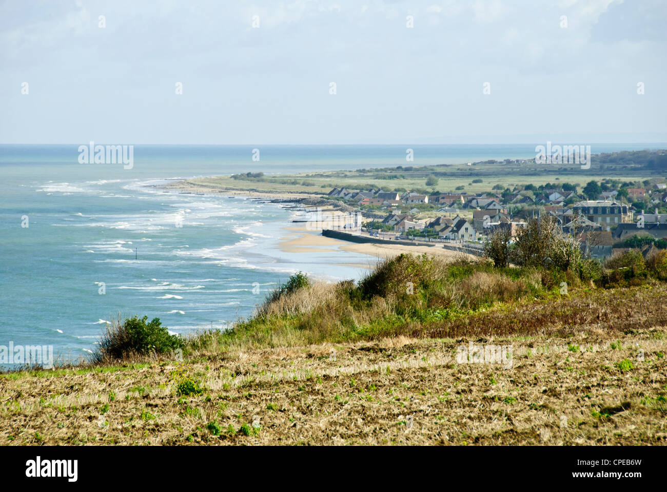 Mulberry harbours d day beaches hi-res stock photography and images - Alamy