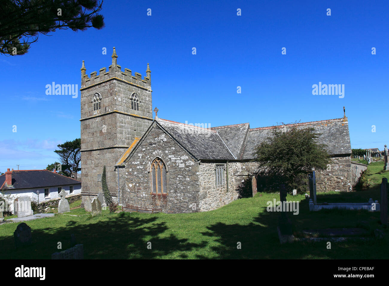 Zennor village cornwall hi-res stock photography and images - Alamy