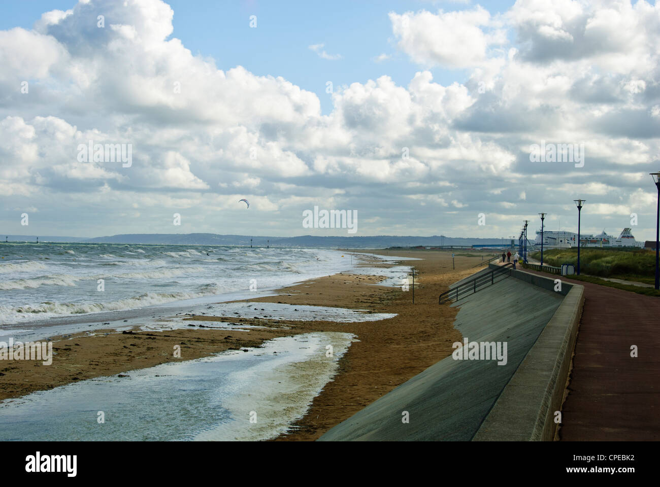 Ouistreham,serves as the port of the city of Caen.The town is about the ...