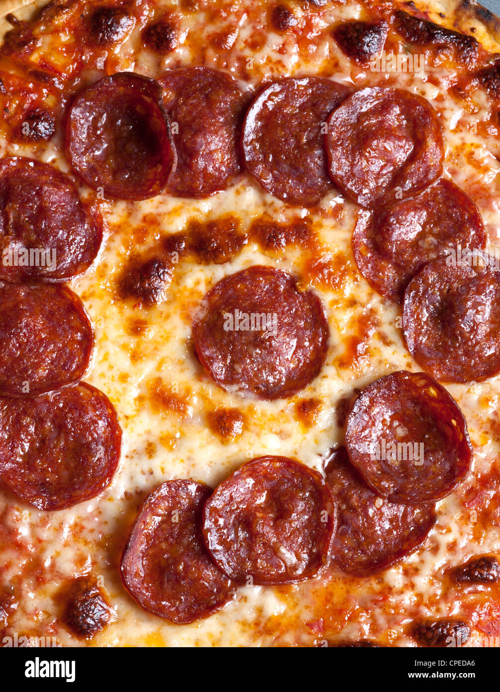 Burnt cheese pizza hi-res stock photography and images - Alamy