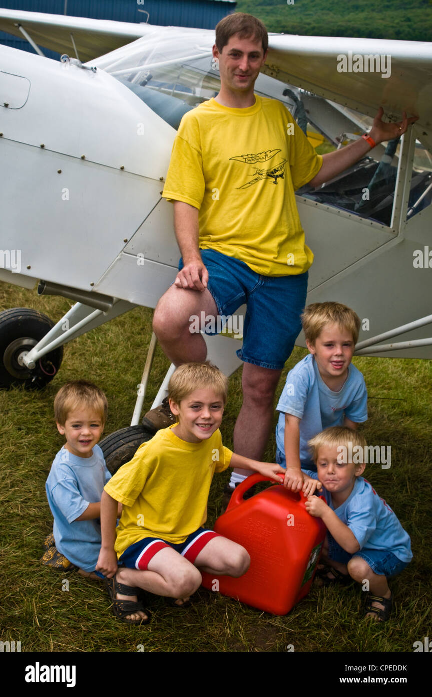 Sentimental Journey Fly-In at Lockhaven, PA. Piper memorial airport ...