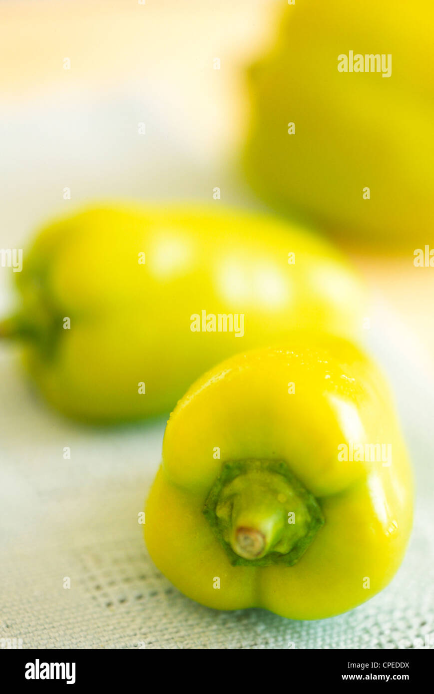 Yellow peppers hi-res stock photography and images - Alamy