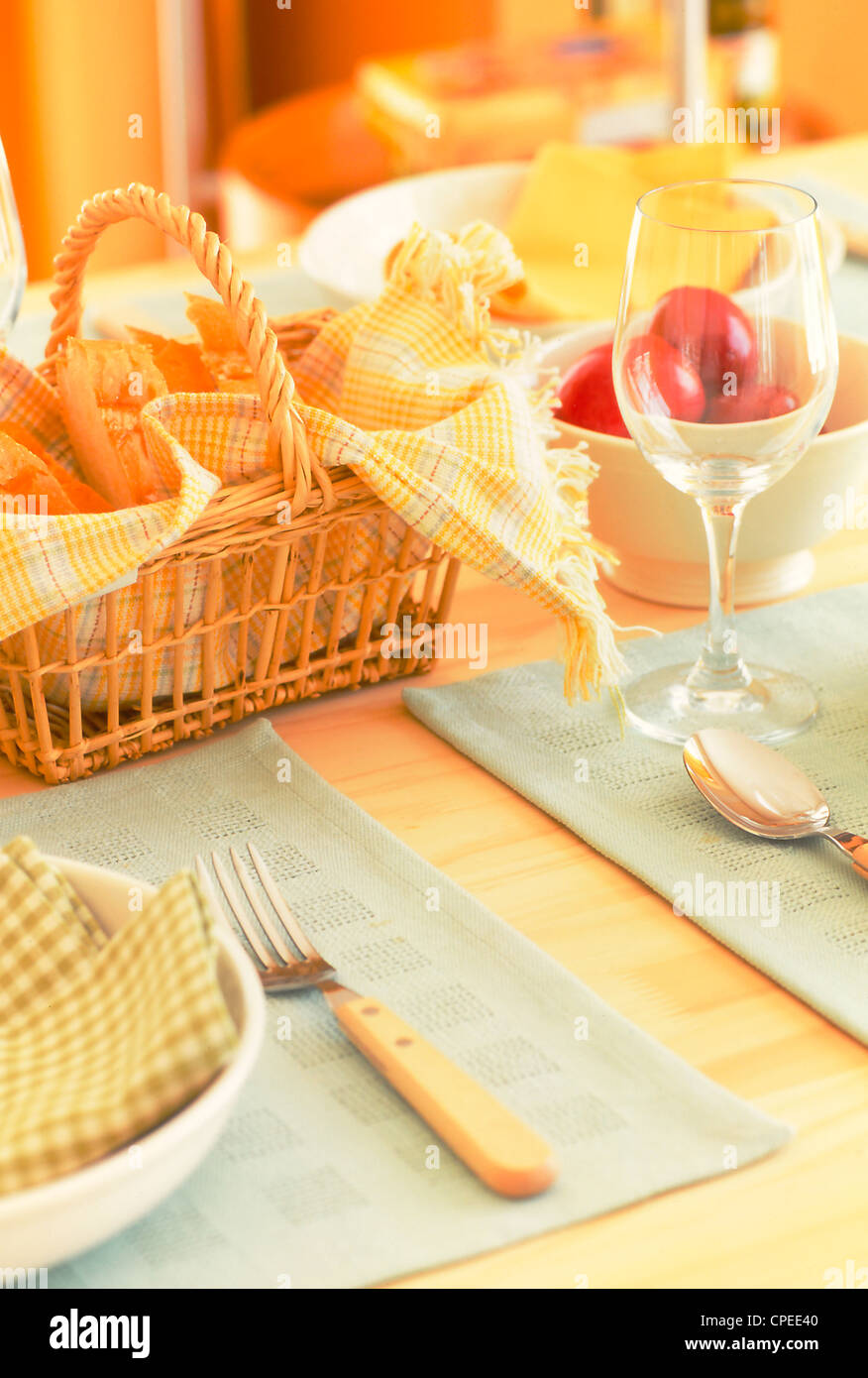 Breakfast_table hi-res stock photography and images - Alamy