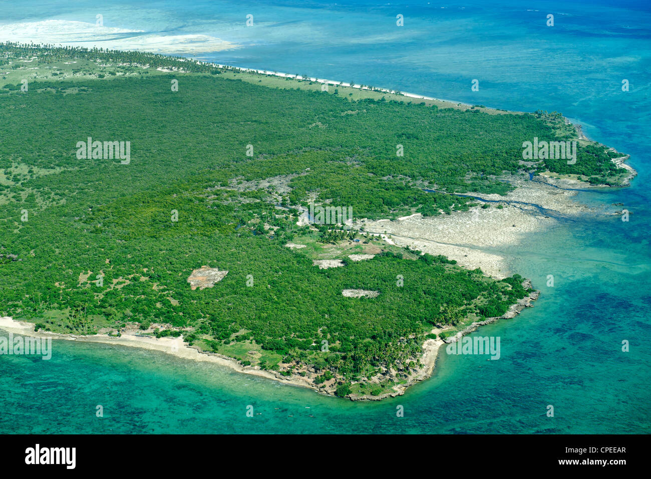Matemo island in the Quirimbas archipelago off the coast of northern ...