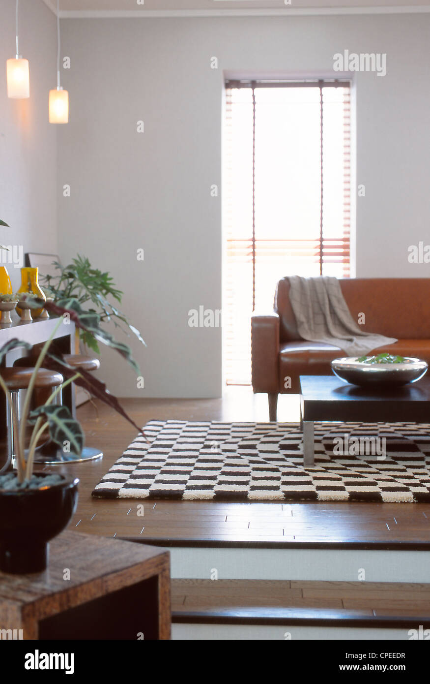 Modern House Interior Stock Photo - Alamy