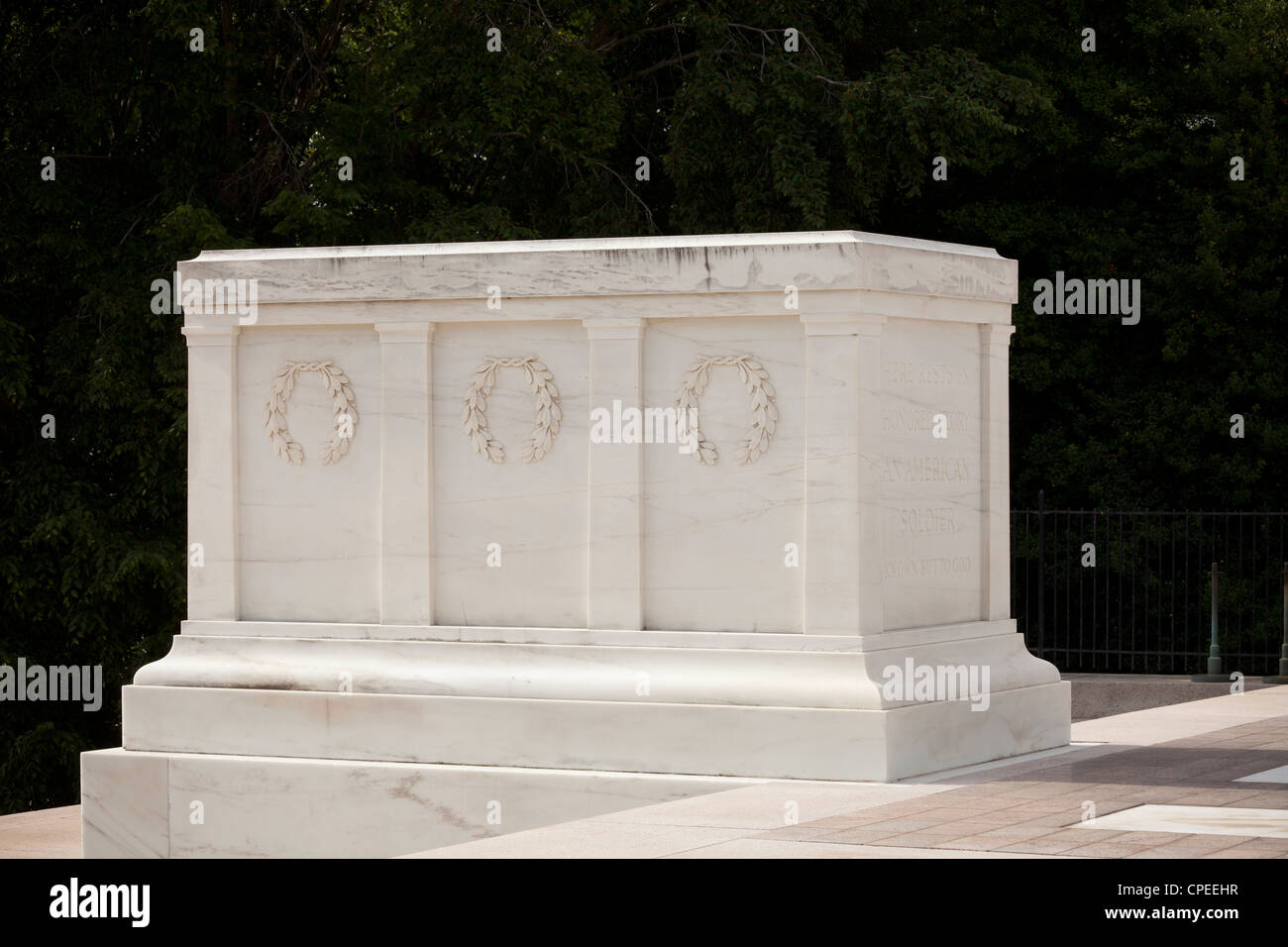 Tomb of the Unknowns at Arlington National Cemetery. Virgina Stock ...