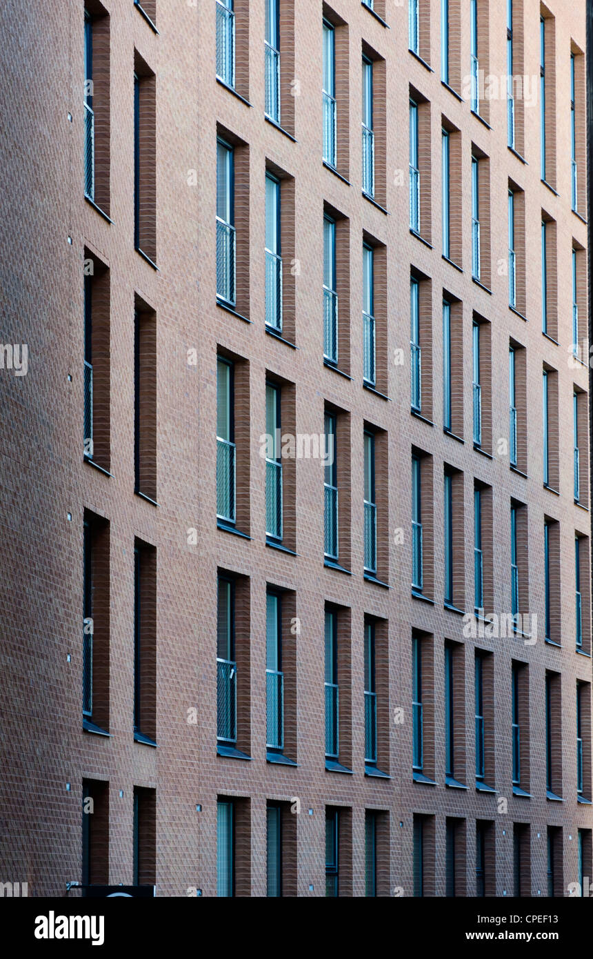 Windows of the old brick building Stock Photo - Alamy