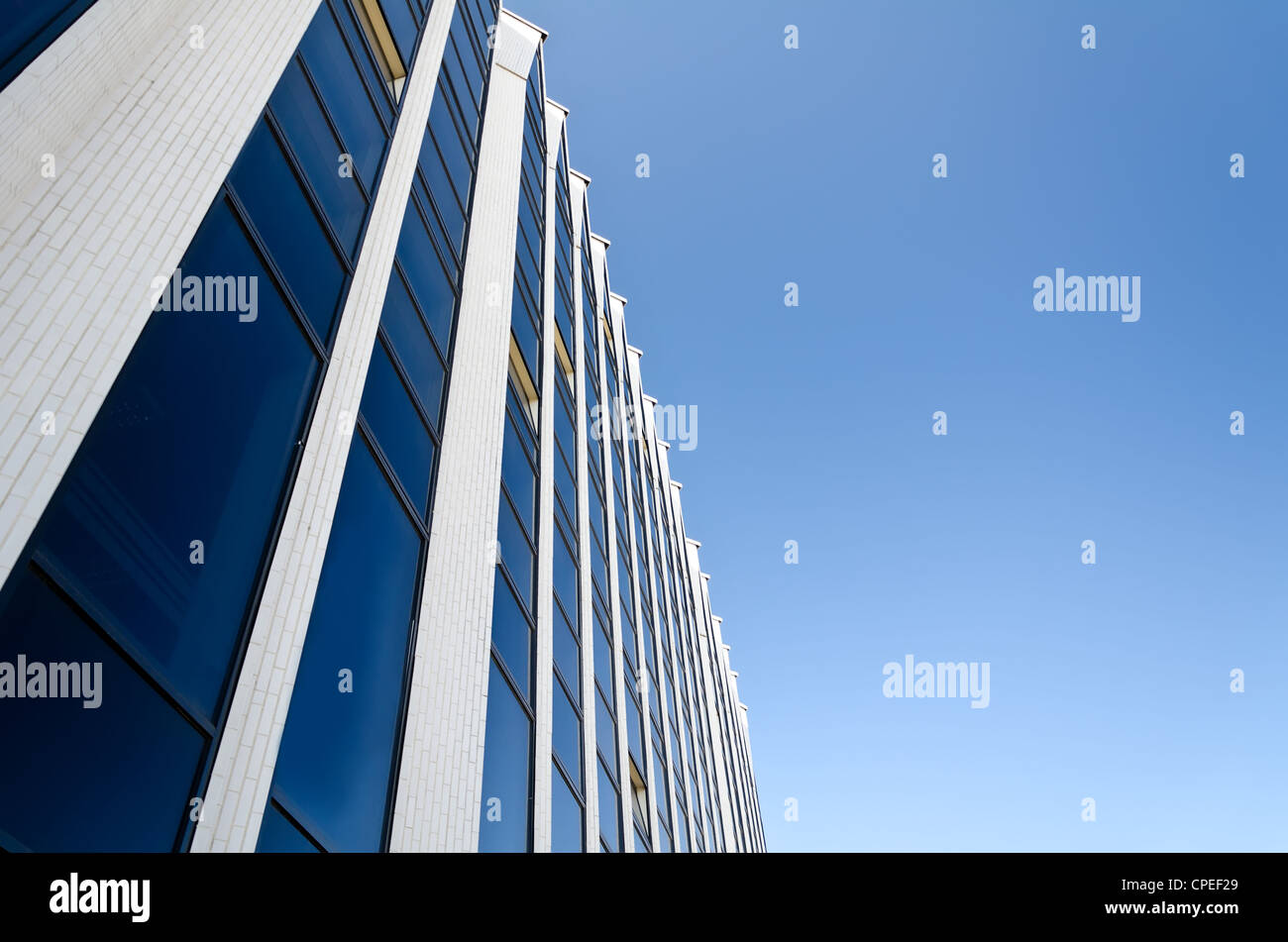 Glass surface. Structure of a business building Stock Photo - Alamy