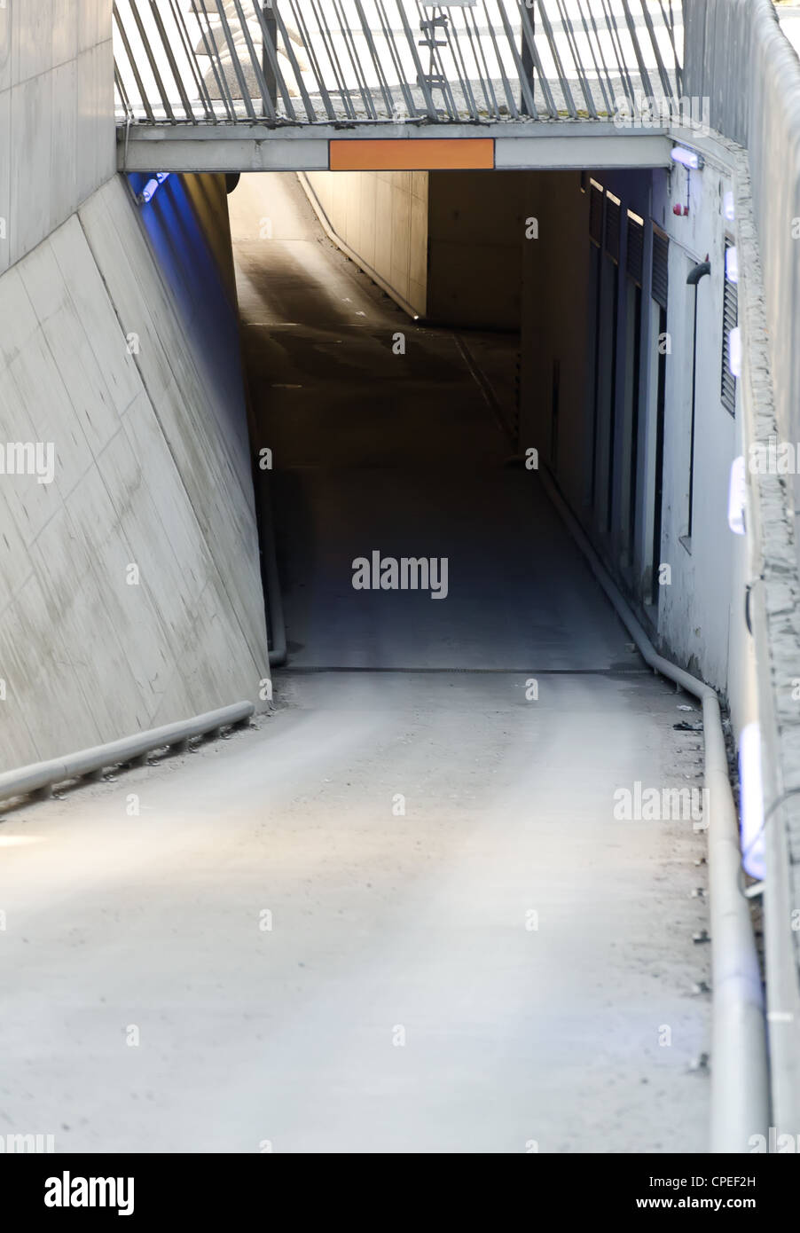 Underground parking entrance hi-res stock photography and images - Alamy