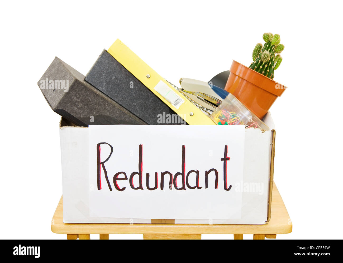 Made redundant at work as a result of the economic crisis. Isolated ...