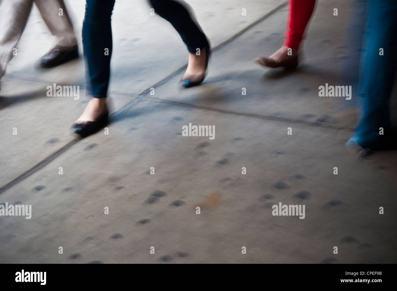 Abstract figure walking woman hi-res stock photography and images - Alamy