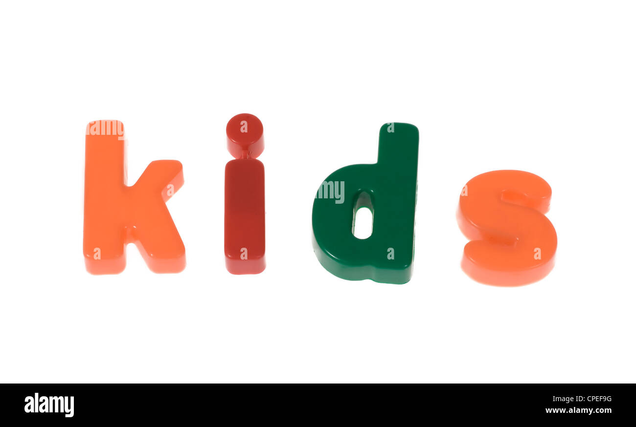 Word kids hi-res stock photography and images - Alamy