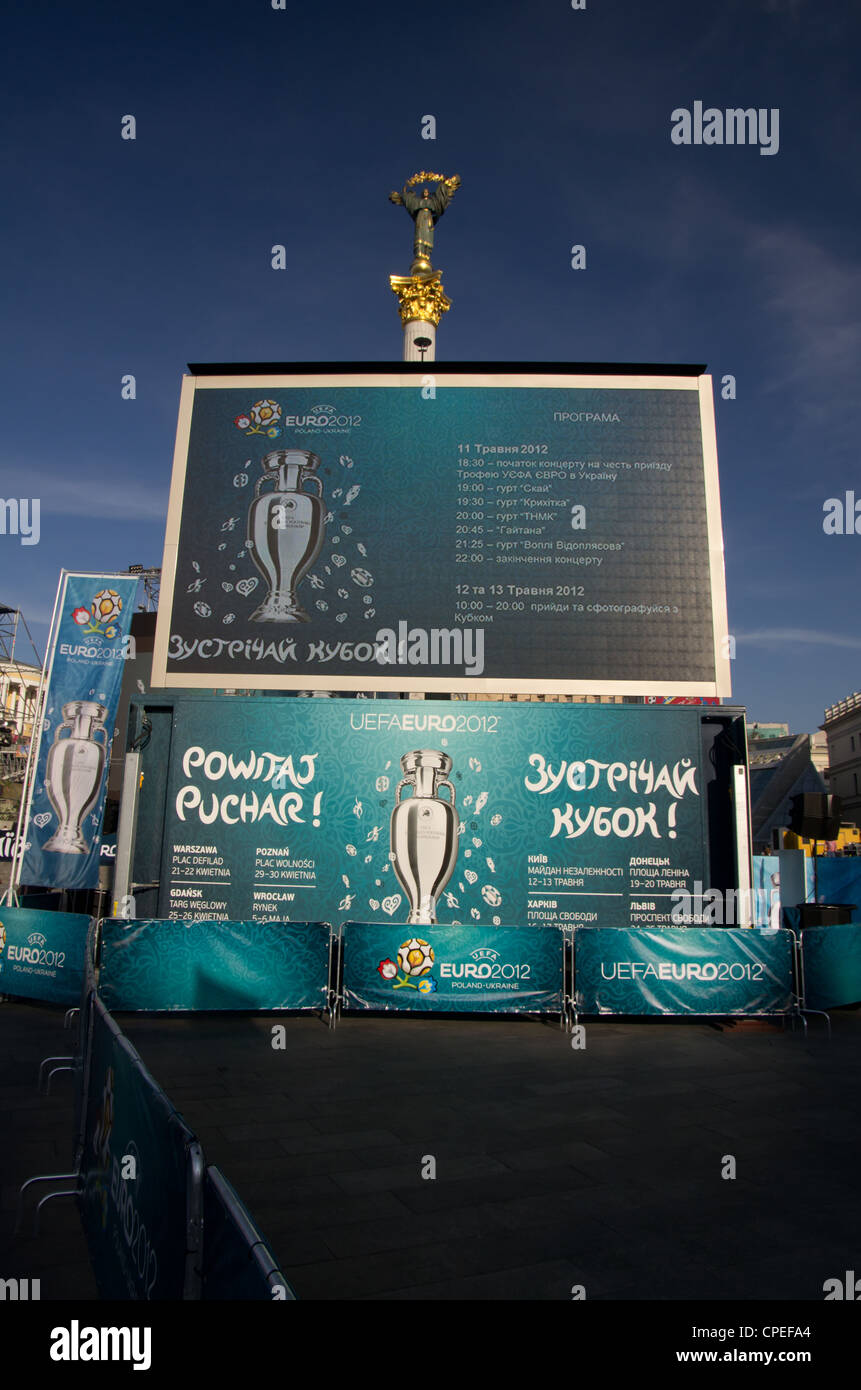 Kiev ukraine may 11 uefa euro 2012 hi-res stock photography and images ...