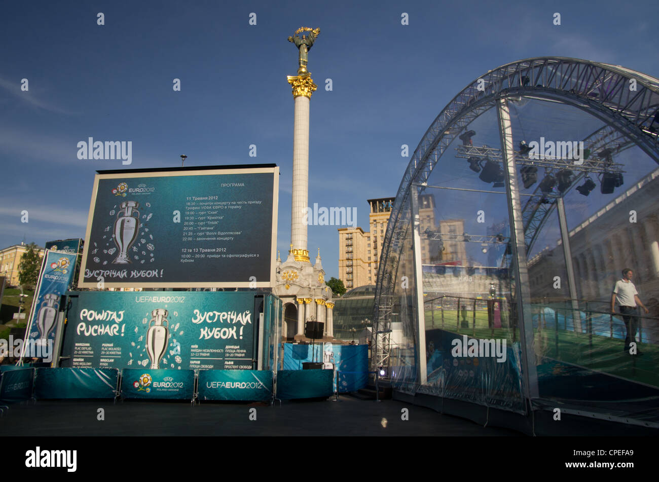 Kiev ukraine may 11 uefa euro 2012 hi-res stock photography and images ...