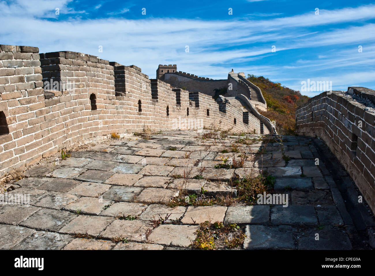 Great Wall in Beijing Stock Photo - Alamy