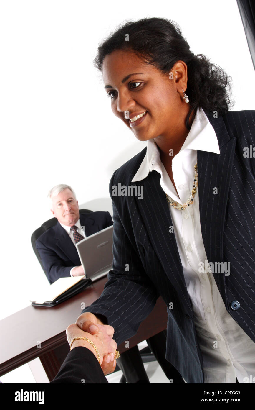 Business team working together in their office Stock Photo - Alamy