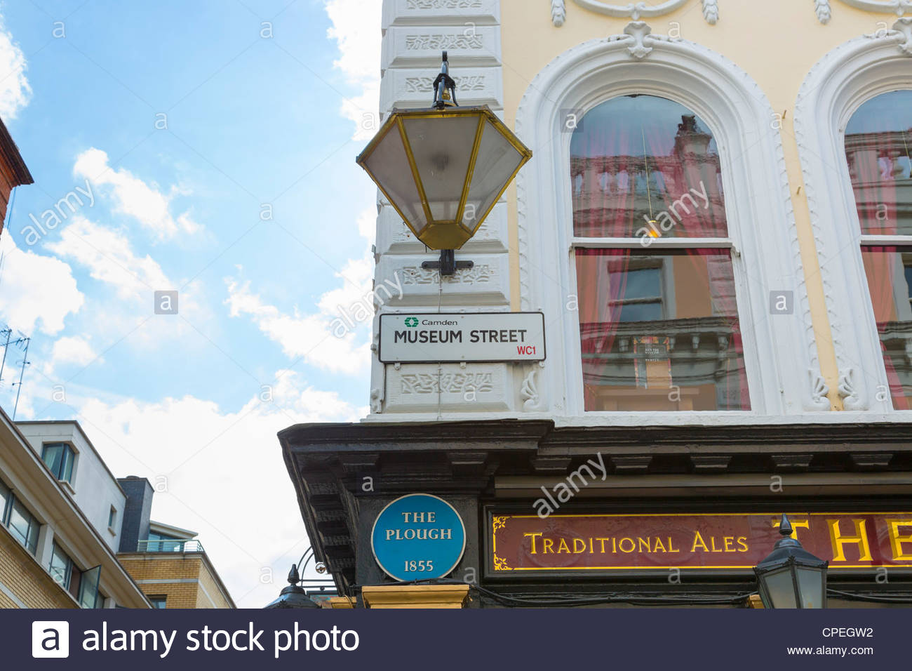 The British Museum London Sign Exterior Stock Photos & The British ...