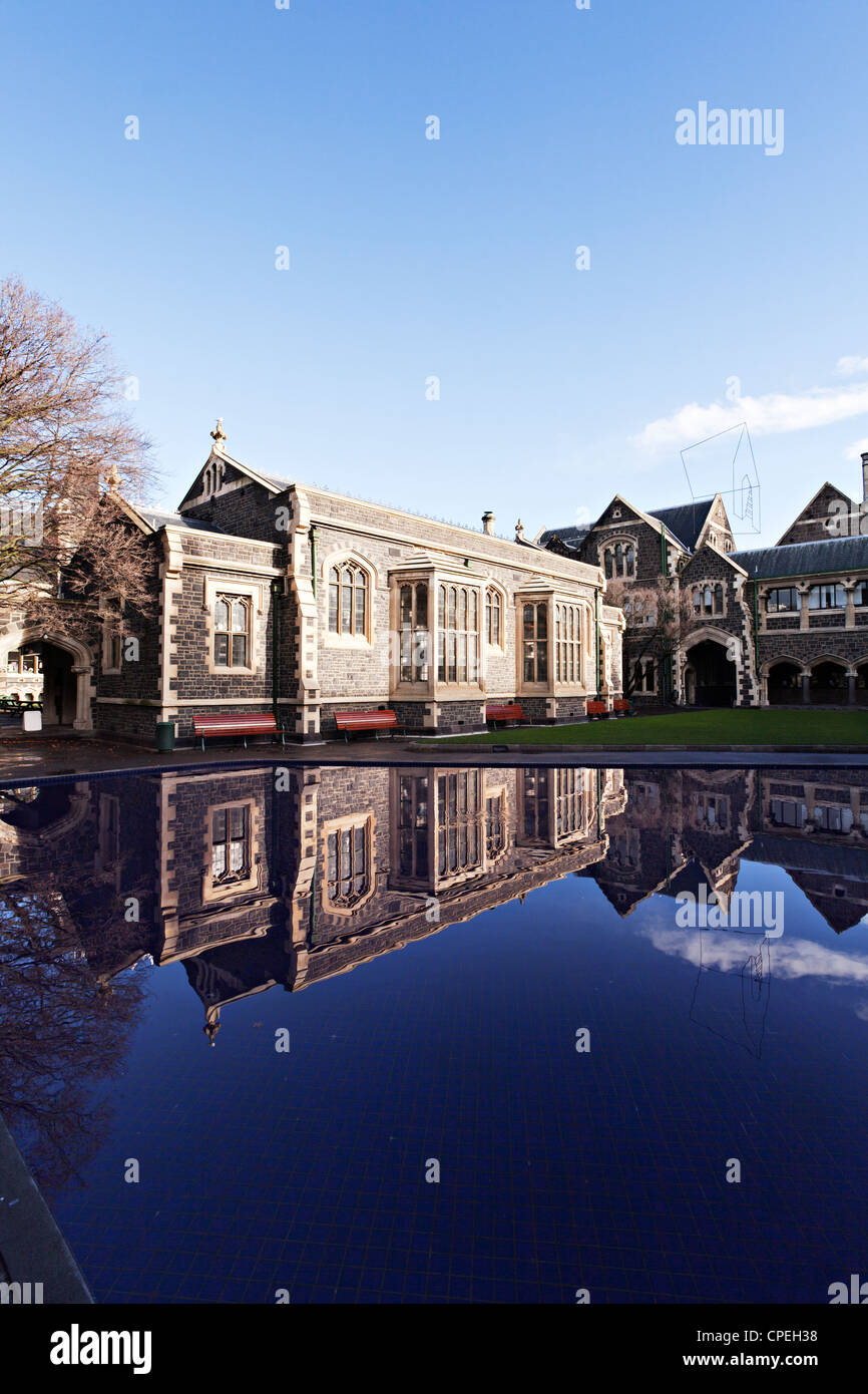 Buildings around the North Quad in Christchurch Arts Centre (the old ...