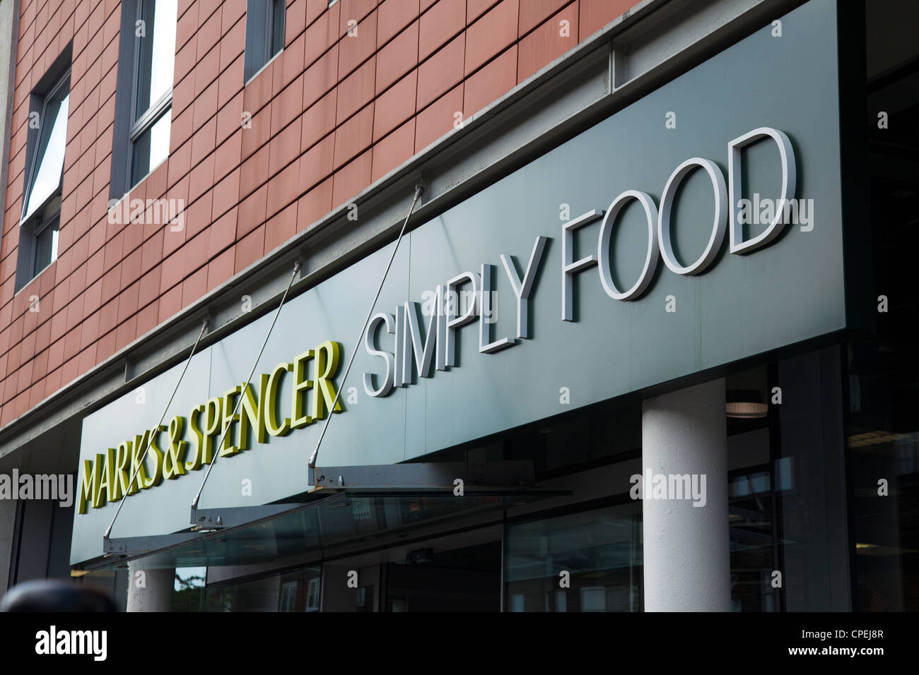 Marks and spencer food sign hi-res stock photography and images - Alamy