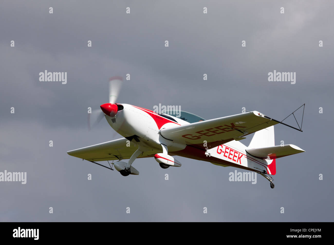 Extra EA300-200 G-EEEK in flight at Breighton Airfield Stock Photo - Alamy