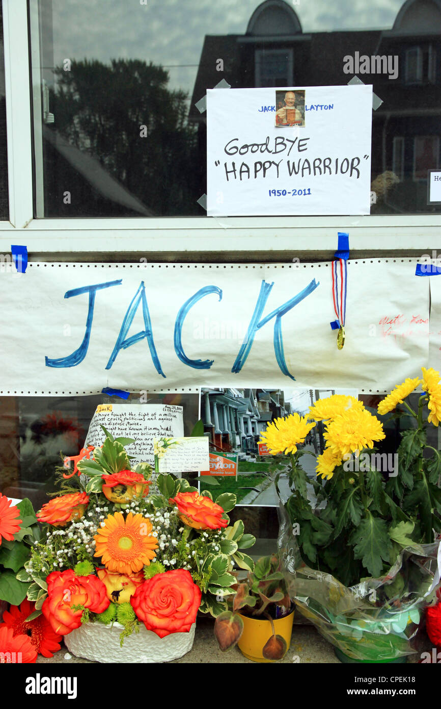 Jack Layton Headquarters Stock Photo - Alamy