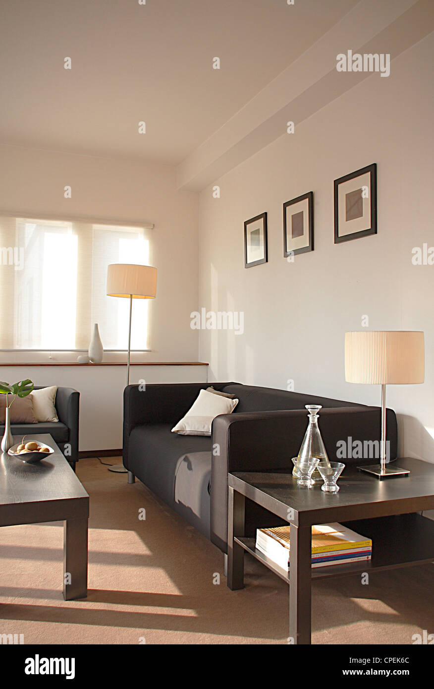Modern Room Interior Stock Photo - Alamy