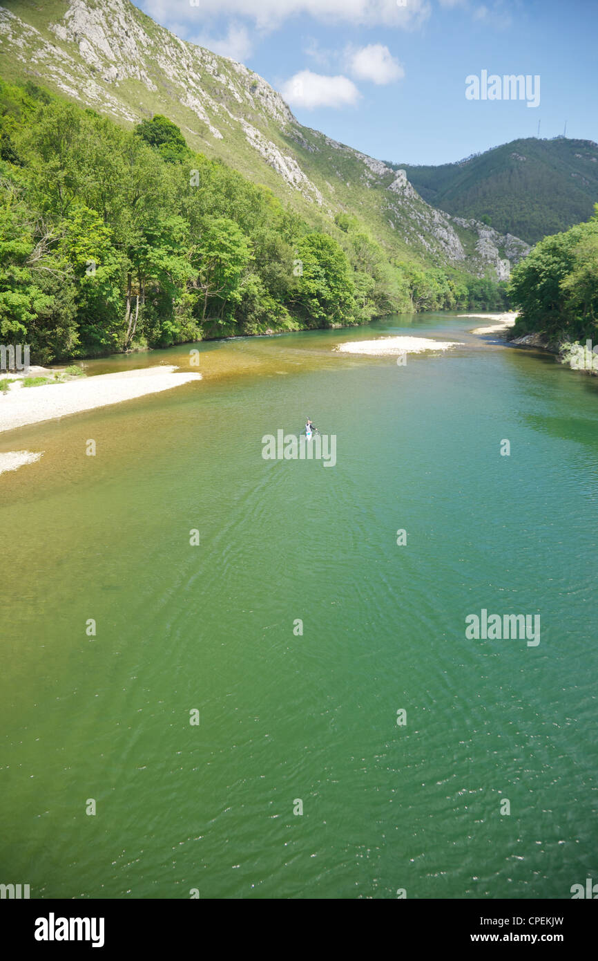 Sella river canoe hi-res stock photography and images - Alamy