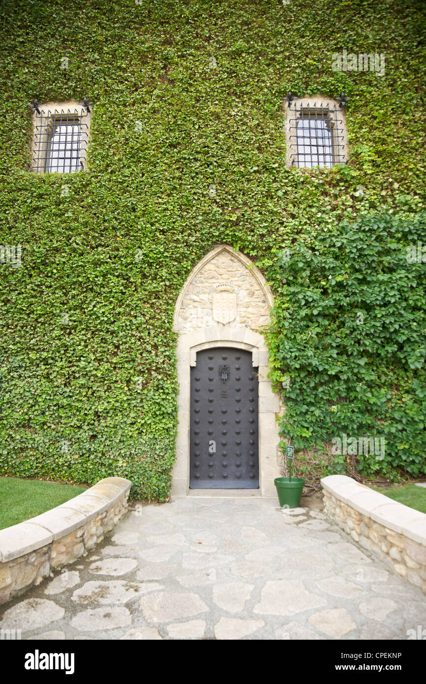 Peralada castle at Girona in Catalonia Spain Stock Photo - Alamy