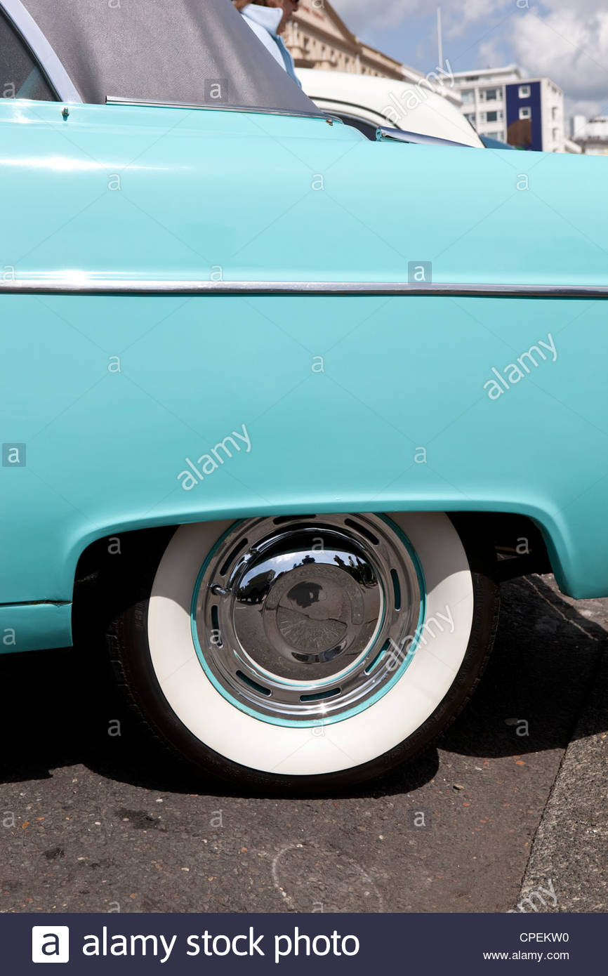 White Wall Tyres Stock Photos & White Wall Tyres Stock Images - Alamy