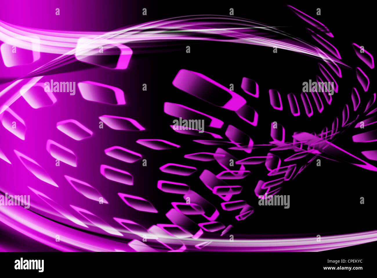 Futuristic powerful design illustration Stock Photo - Alamy