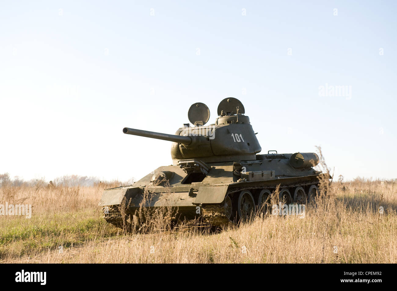 T34 soviet tank hi-res stock photography and images - Alamy