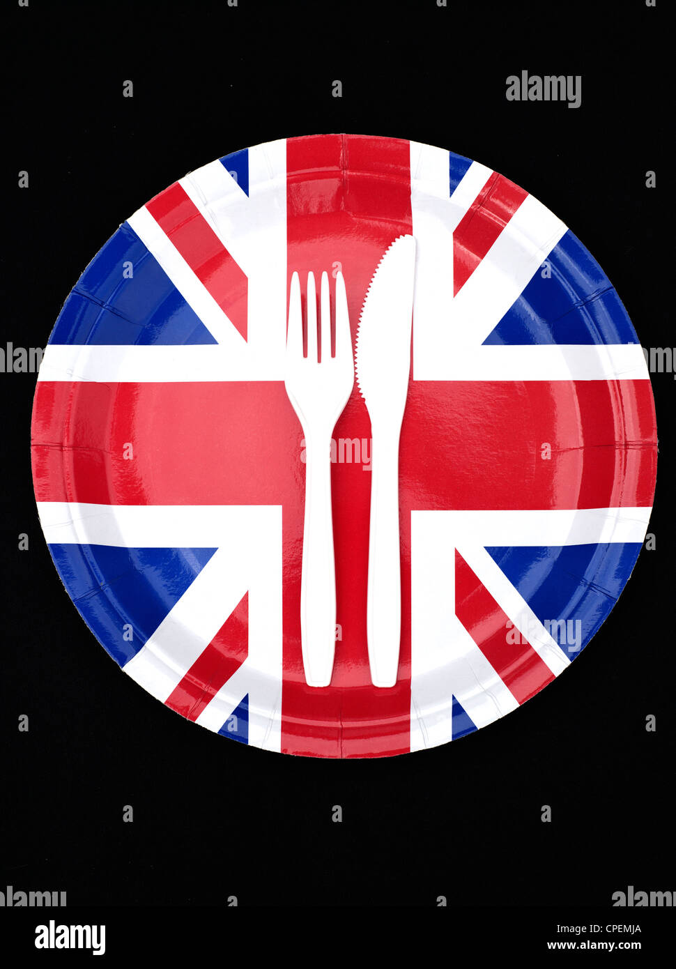 British paper plate hi-res stock photography and images - Alamy