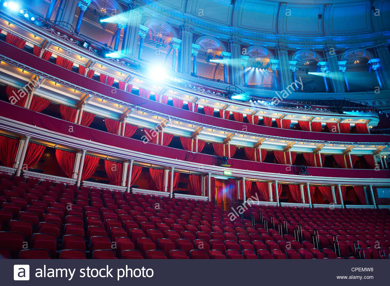 Interior Of The Royal Albert Hall High Resolution Stock Photography and ...