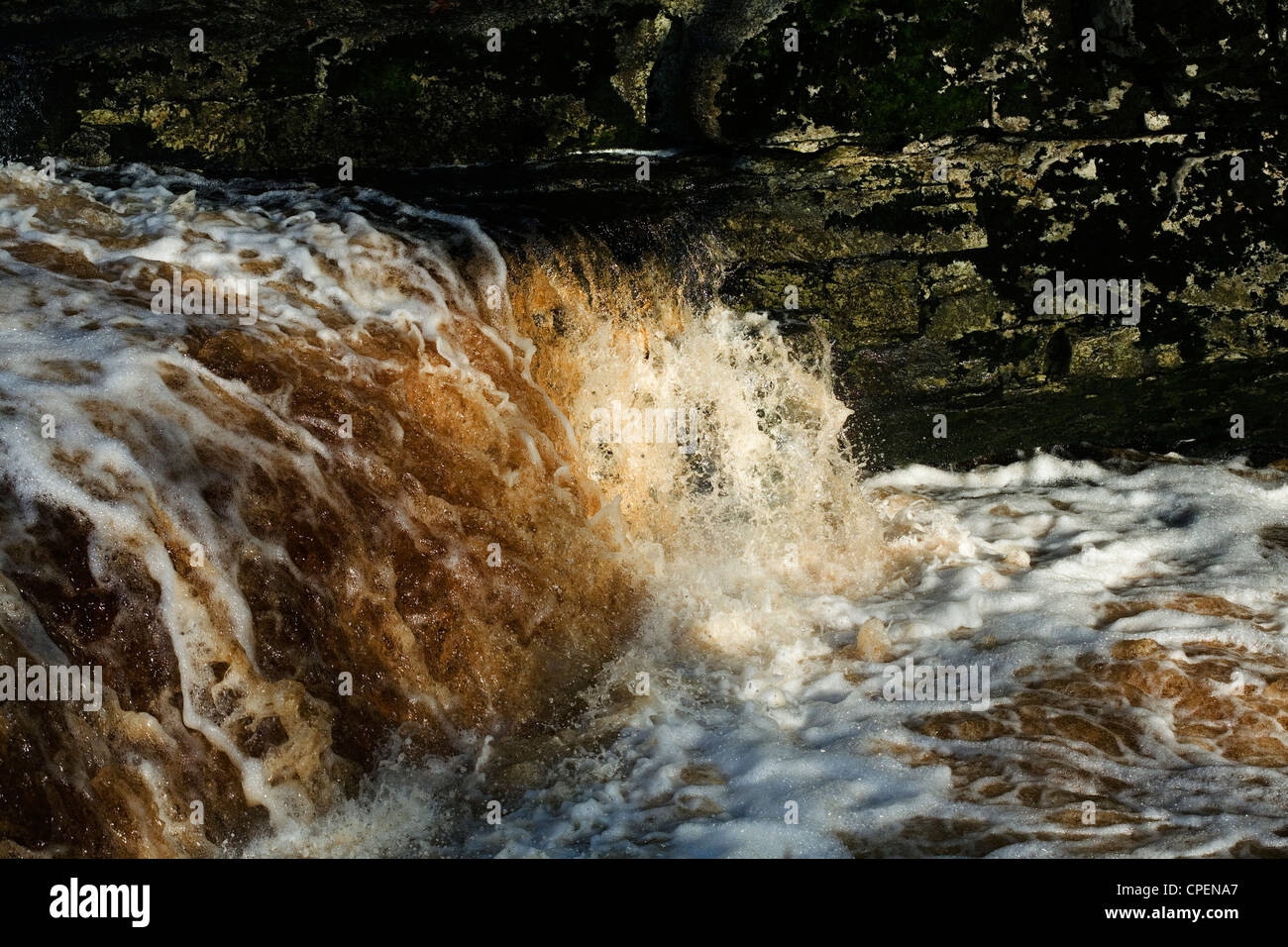 The River Ribble Stainforth Force Stainforth Settle Yorkshire Dales ...