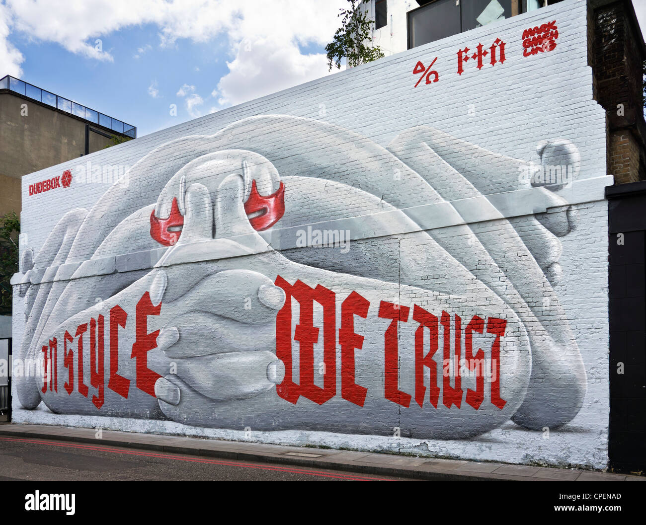 Graffiti style mural hi-res stock photography and images - Alamy
