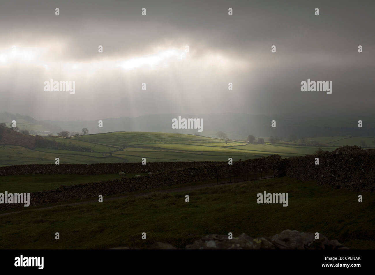 Medieval field patterns hi-res stock photography and images - Alamy