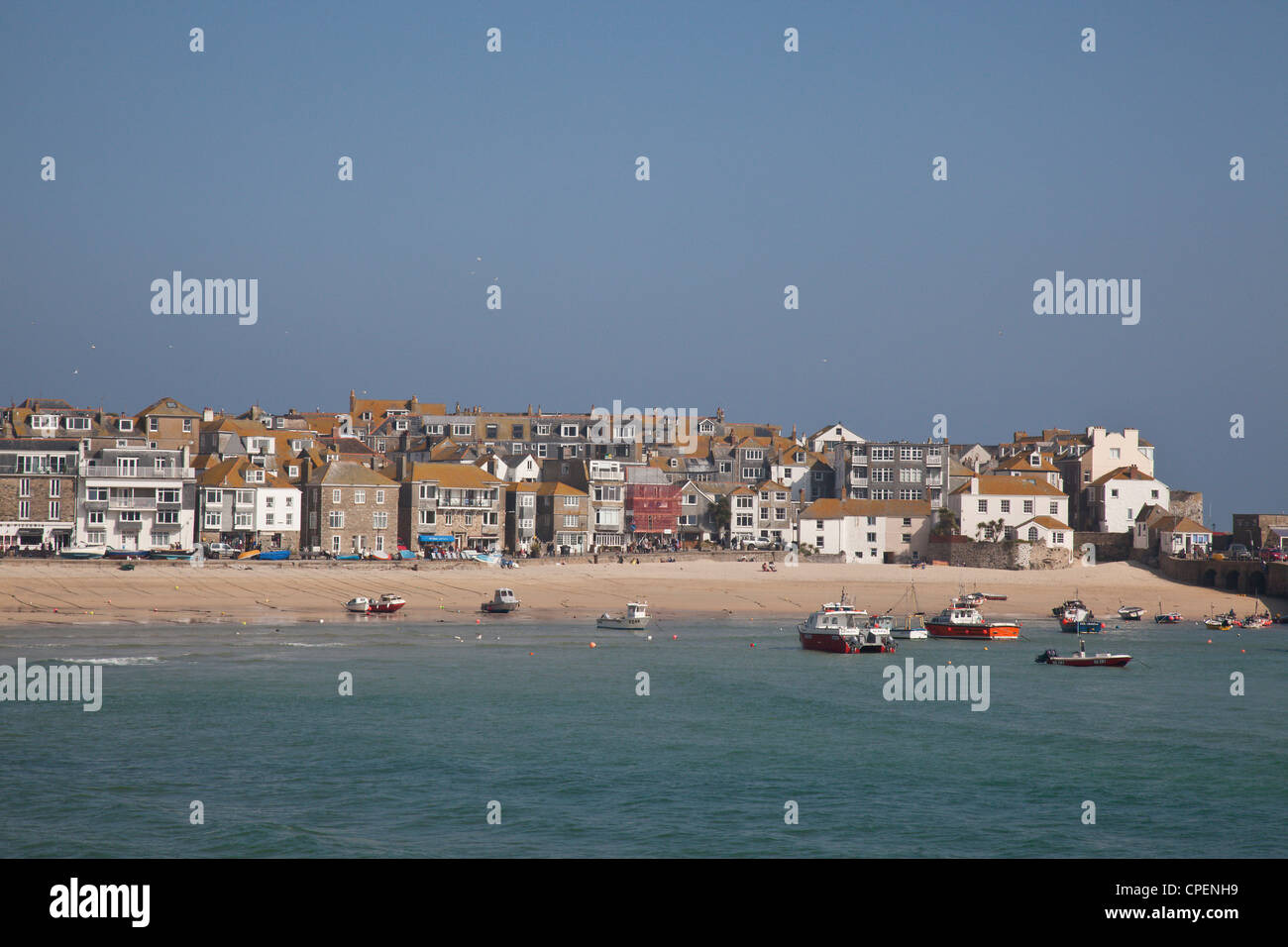 Seafront st ives hi-res stock photography and images - Alamy
