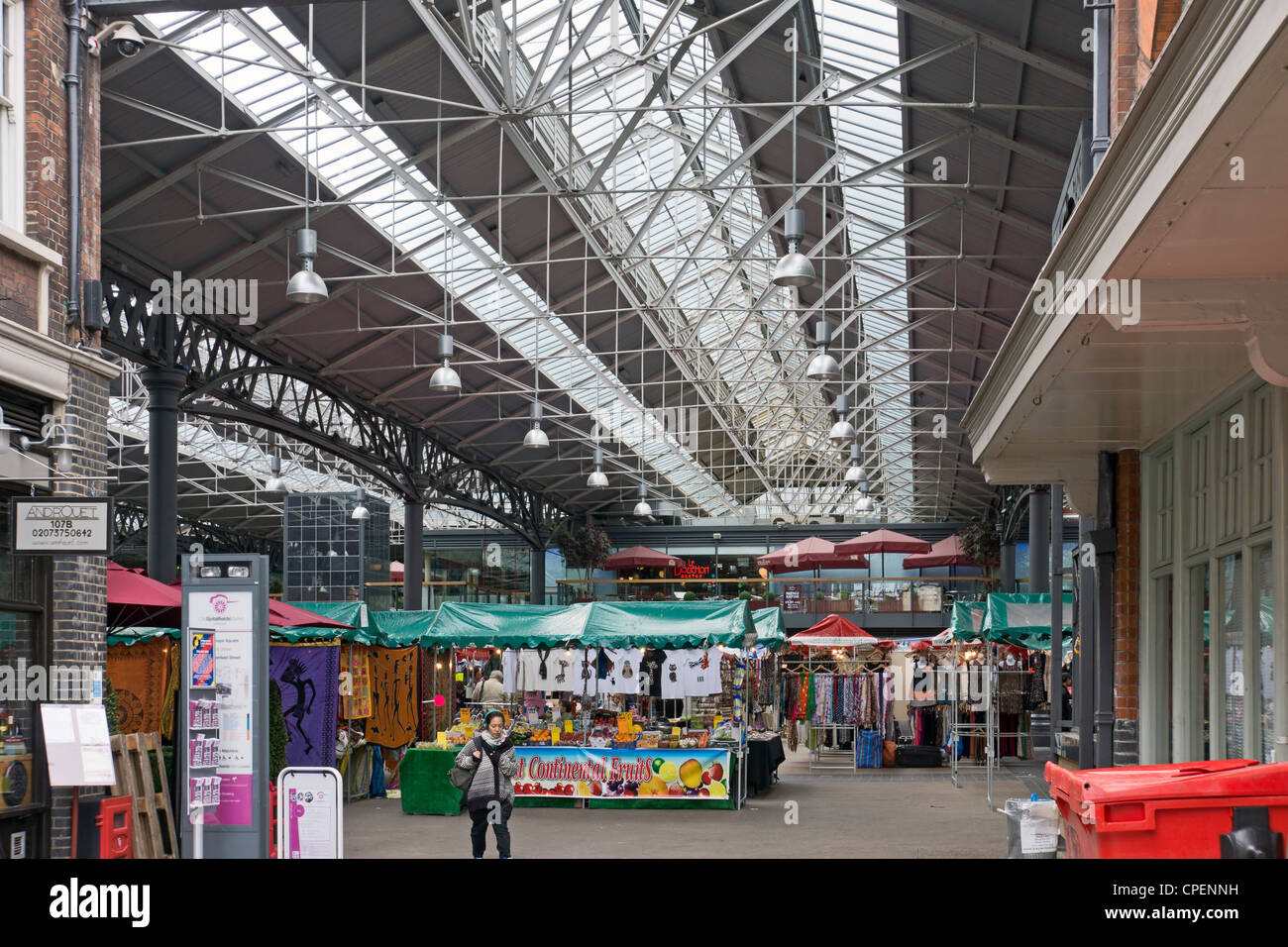 Old Spitalfields Market Stock Photo - Alamy
