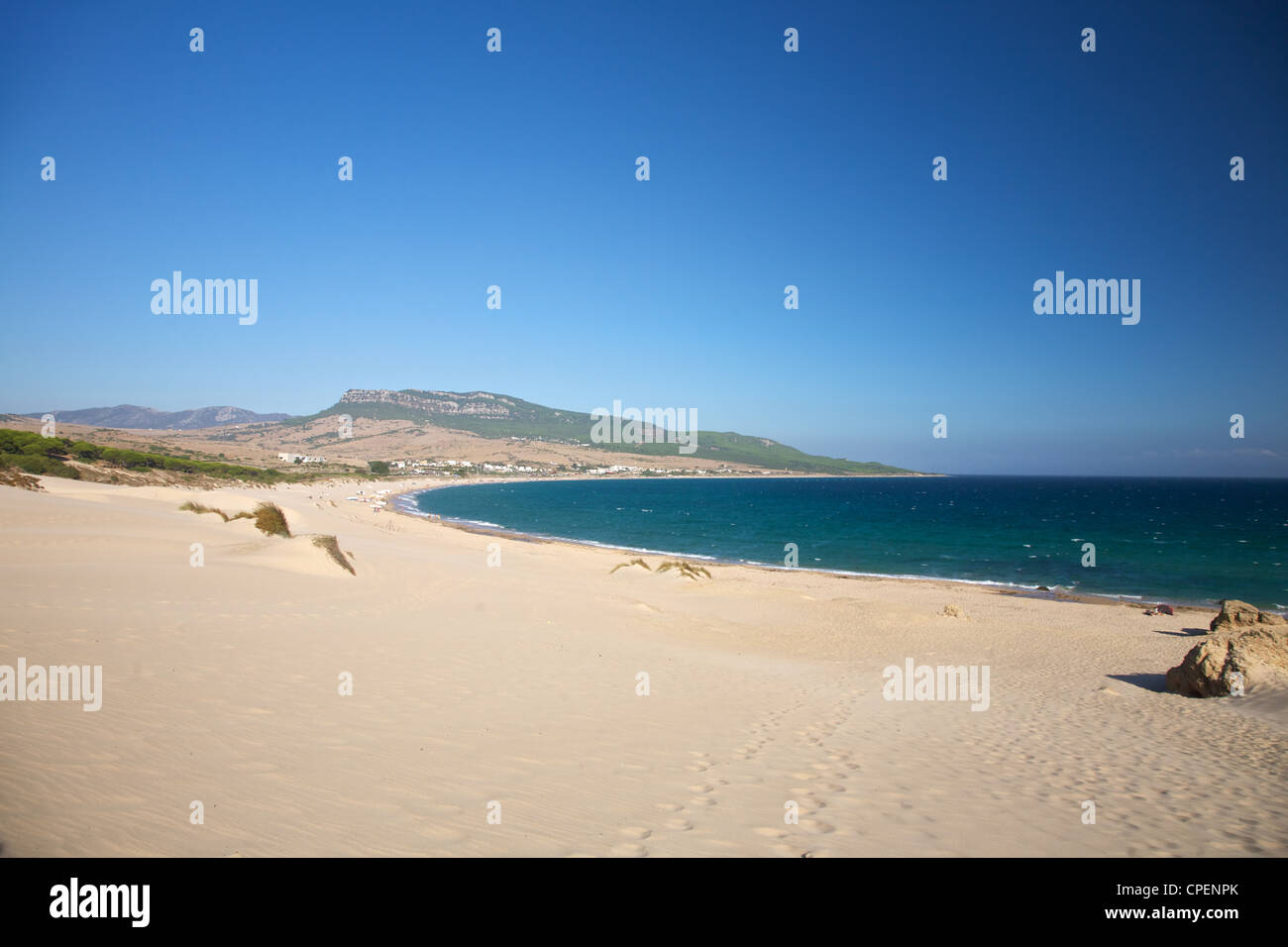 beach of Bolonia at Cadiz Andalusia in Spain Stock Photo - Alamy