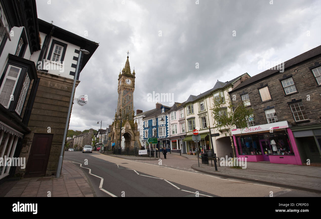 Clock Tower In Machynlleth High Resolution Stock Photography and Images ...