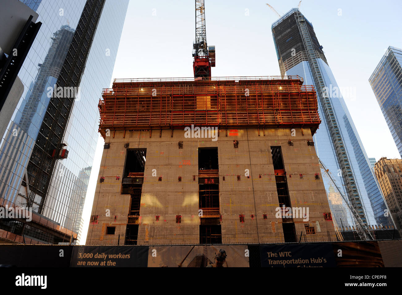 Rebuilding wtc hi-res stock photography and images - Alamy