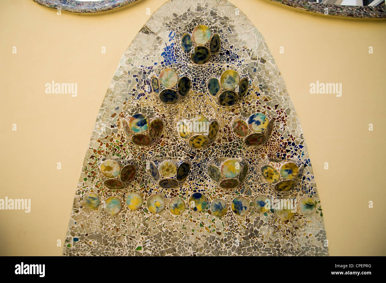 La Casa Milo, designed by Antoni Gaudi, Barcelona, Catalunya, Spain ...