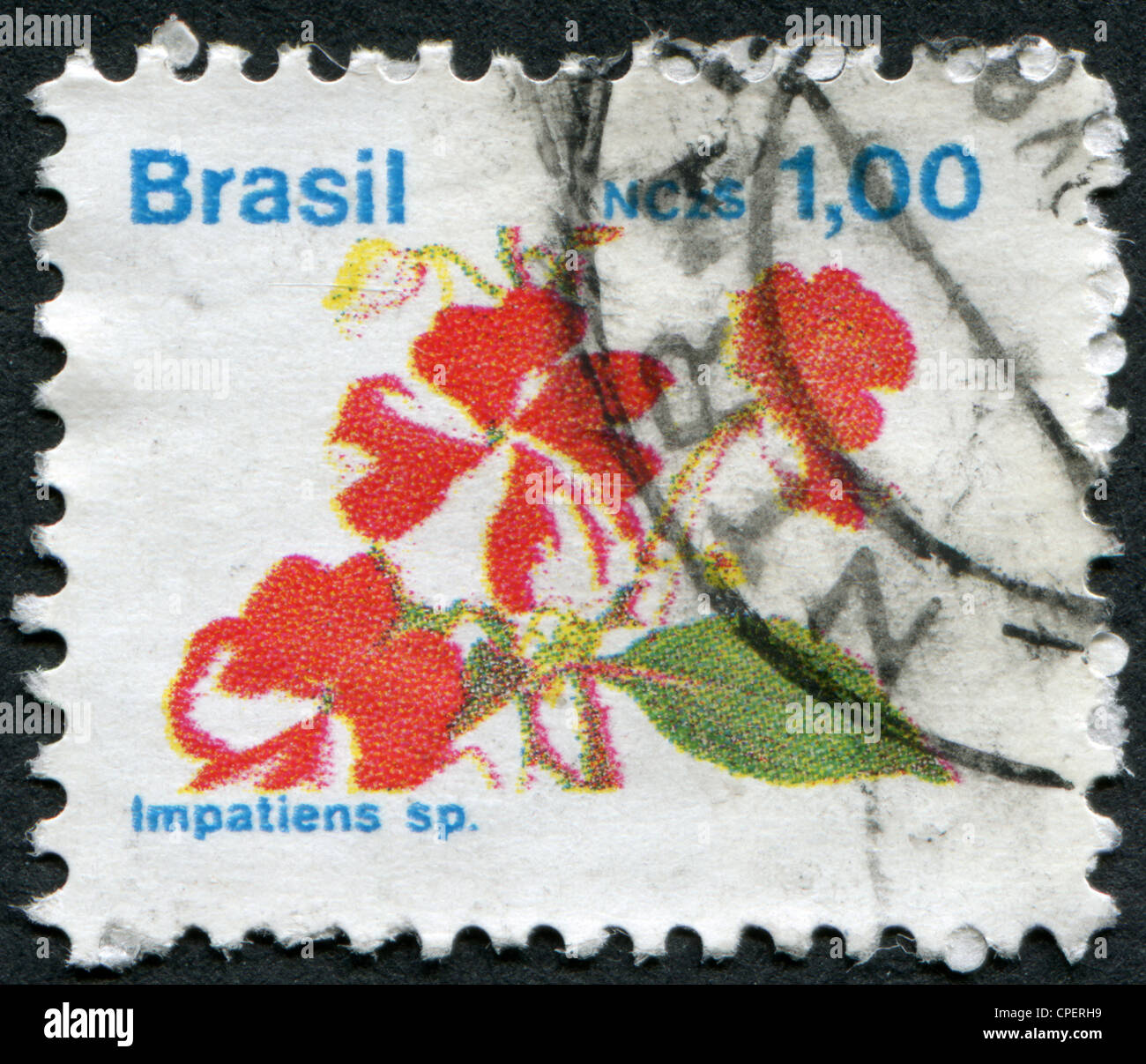 Stamp postage brazil High Resolution Stock Photography and Images - Alamy