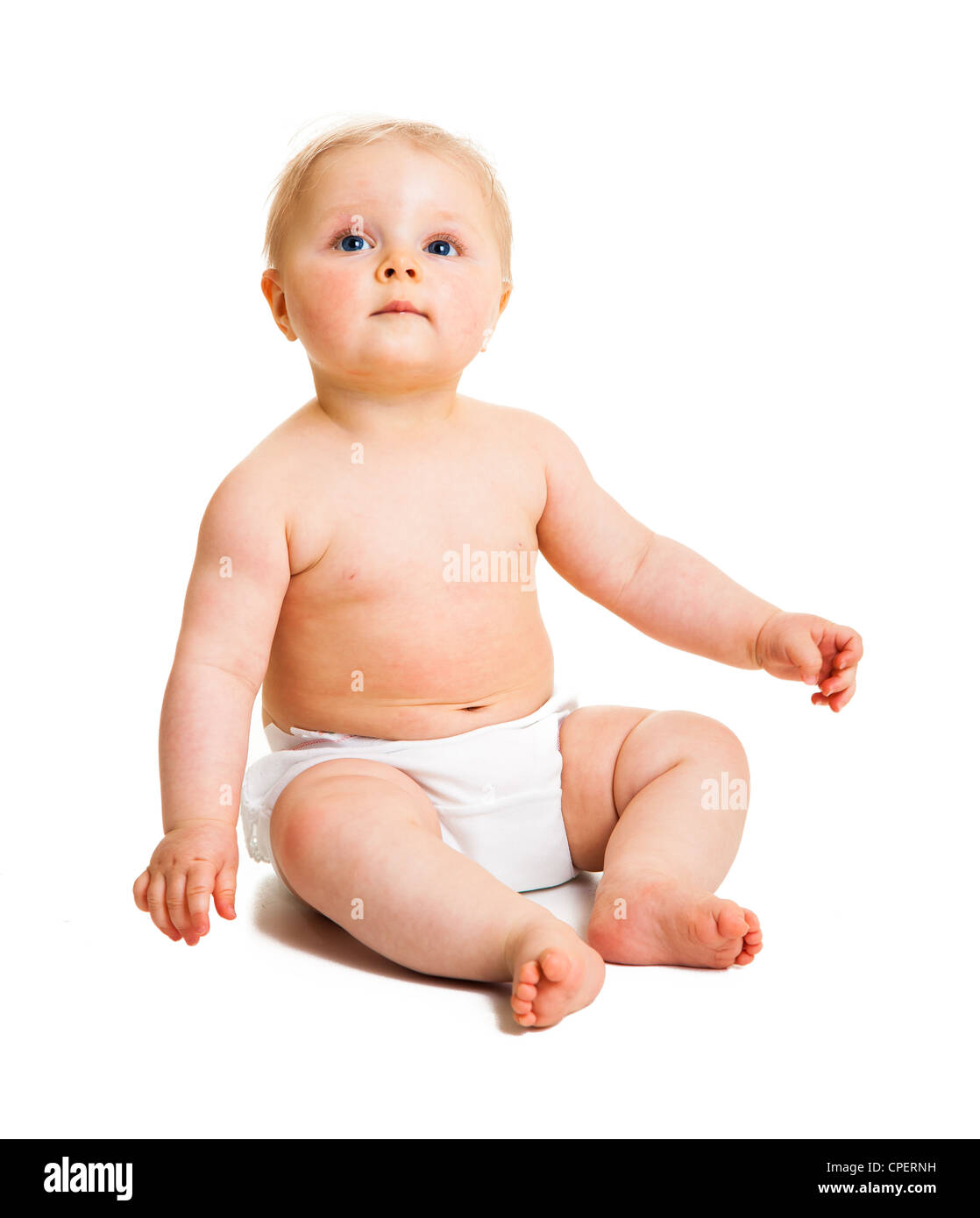 Infant baby angel wings Cut Out Stock Images & Pictures - Alamy