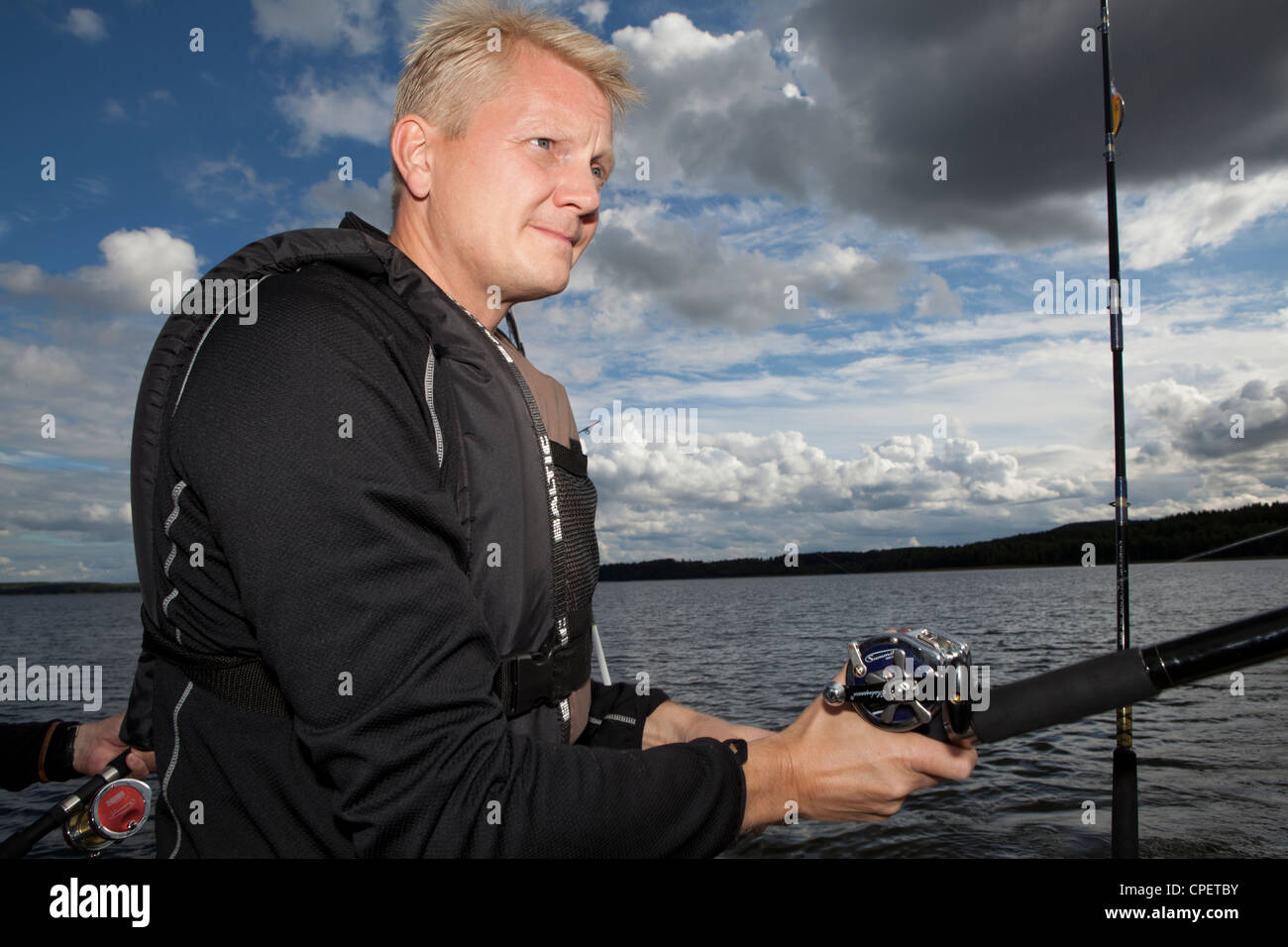 Fishing lakes finland hi-res stock photography and images - Alamy