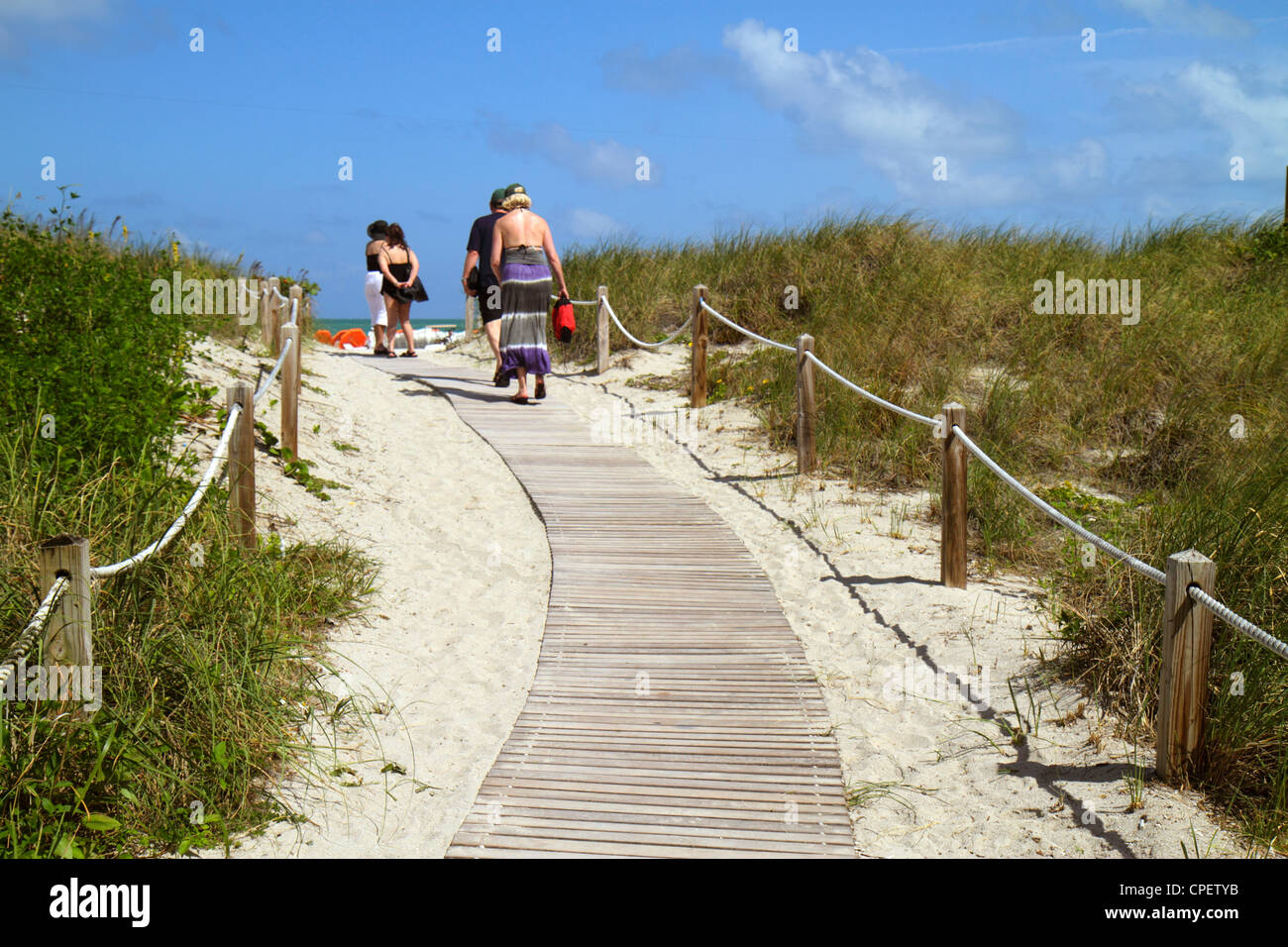 Dune walkway hi-res stock photography and images - Alamy