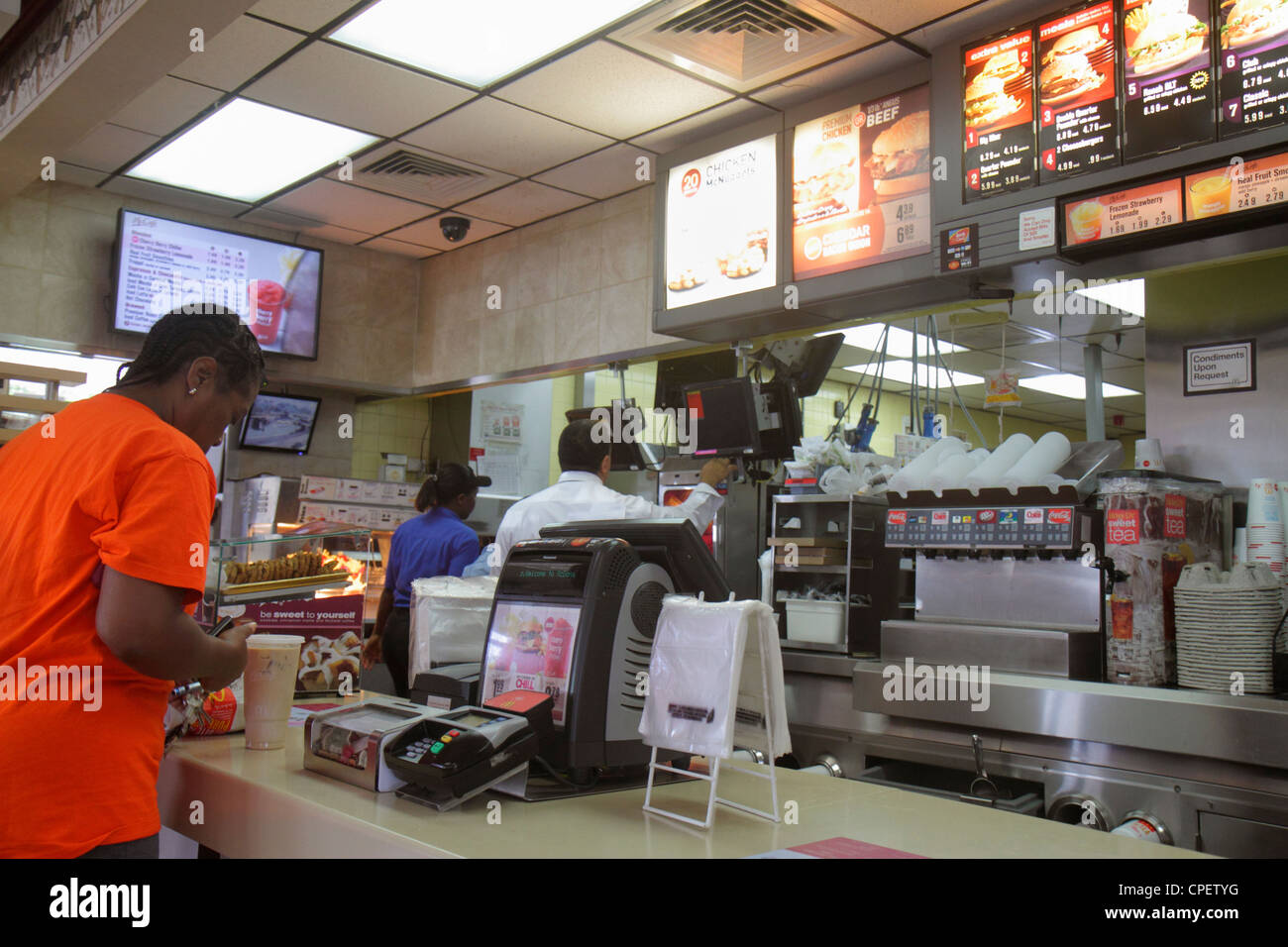 Miami Florida Mcdonalds Fast Food High Resolution Stock Photography and ...