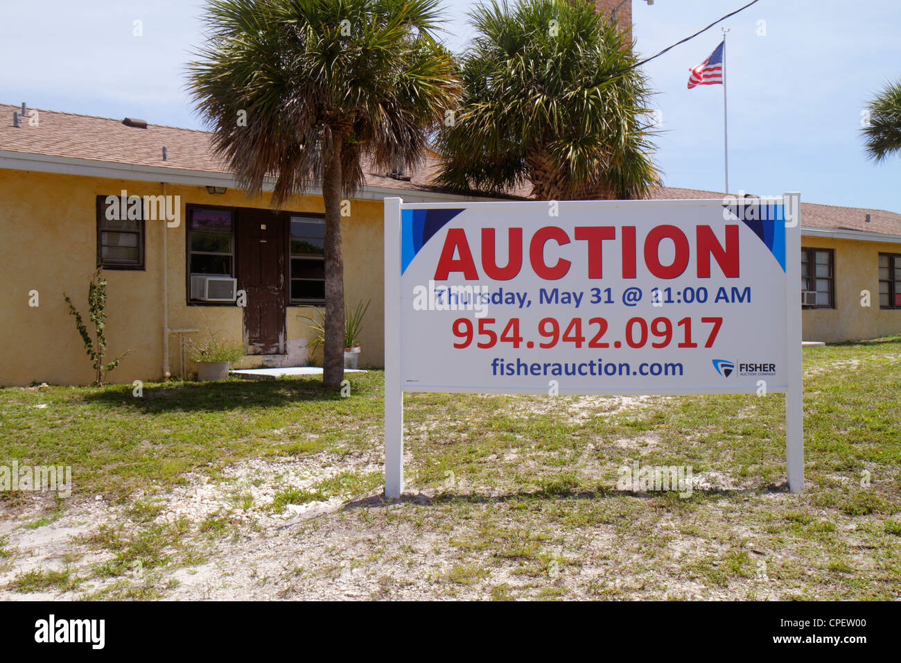 Boca Raton Florida,Palm Beach County,sign,logo,auction,land,building ...