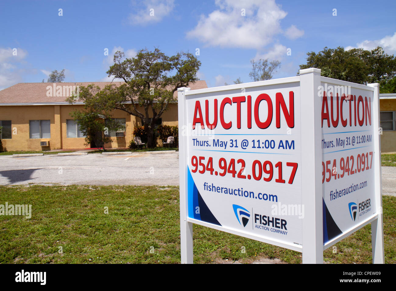 Boca Raton Florida,Palm Beach County,sign,logo,auction,land,building ...