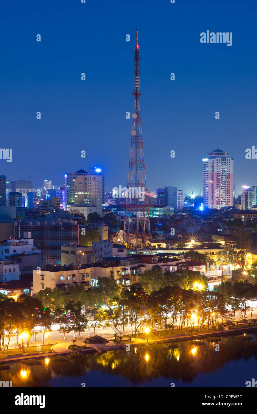 Window light night television hi-res stock photography and images - Alamy